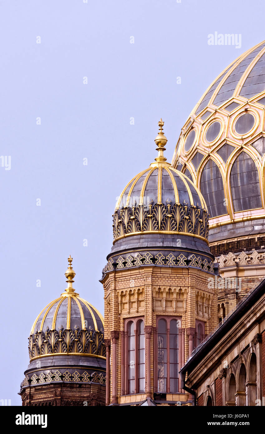 Signal signe religion dome berlin judéité judaïsme synagogue des Juifs ...