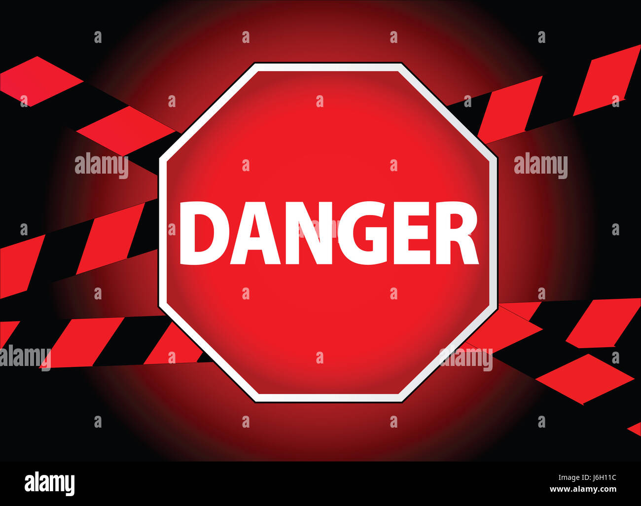 Danger signal signe illustration pictogramme Pictogramme symbole ...