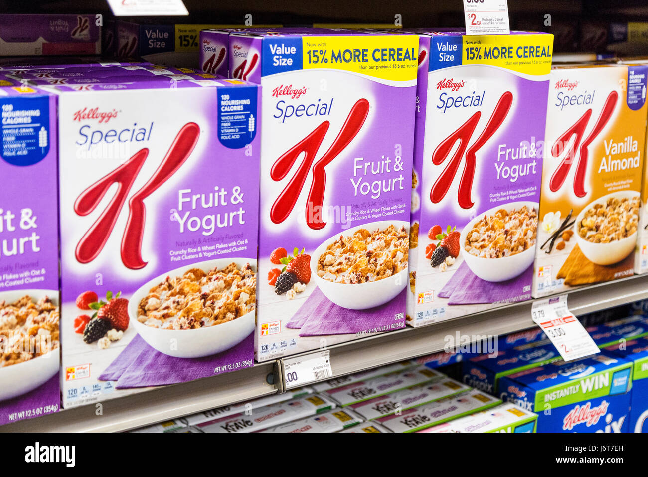 Kellogs Cereal Banque d'image et photos - Alamy