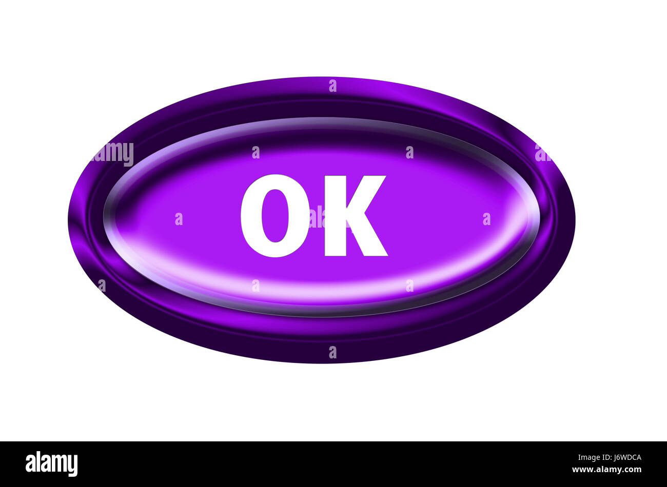 Bouton de commande ok confirmation accusé de reconnaître confirmer oui ...