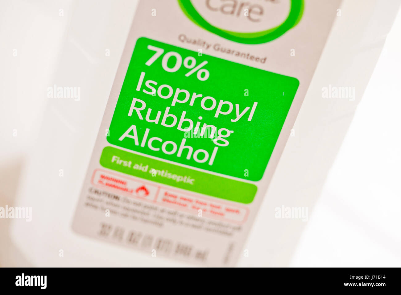 Isopropyl alcohol Banque de photographies et d’images à haute ...