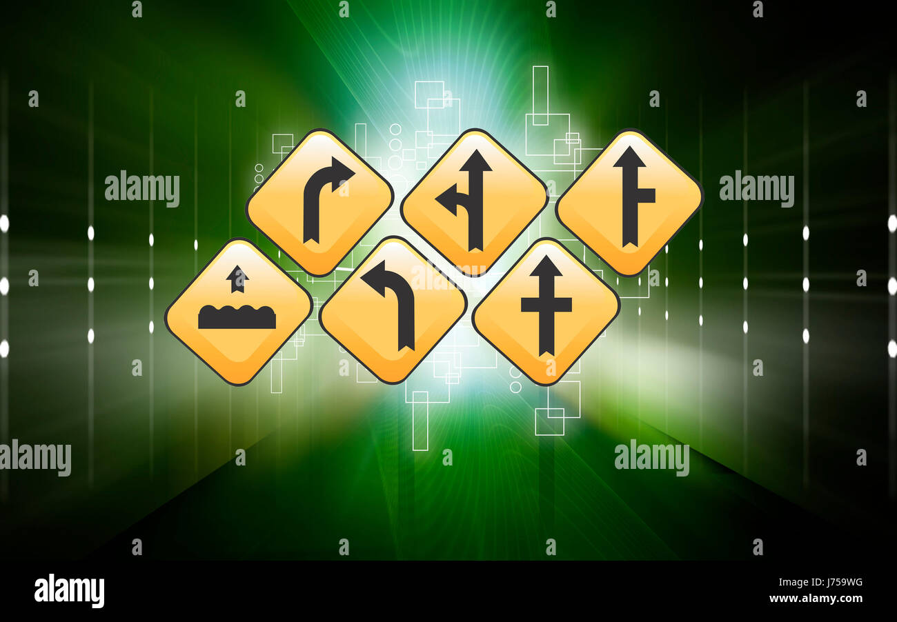 L'icône de l'emblème de la rue route pictogramme Pictogramme symbole ...