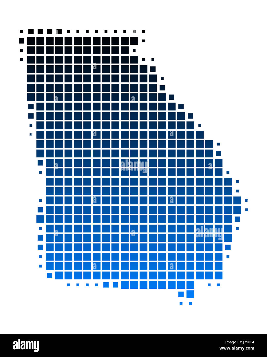 Blue Square angulaire point carte atlas géographie carte du monde carte ...