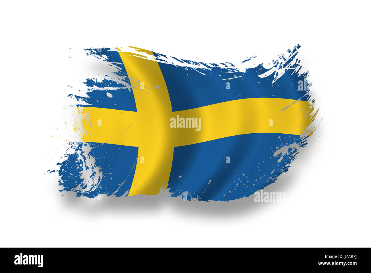 La Suède La Suède drapeau drapeau national national pictogramme ...
