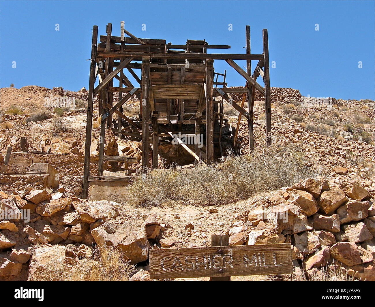 Mine de roche usa historique voyage voyage usa en poutres de bois en ...