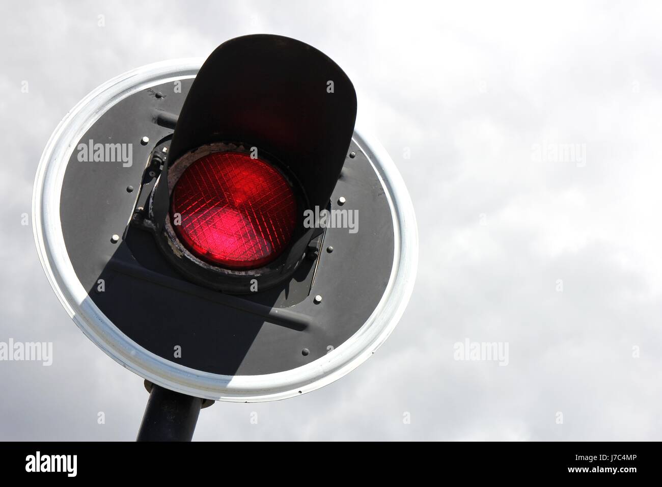 Feux clignotants rouges Banque de photographies et d’images à haute ...