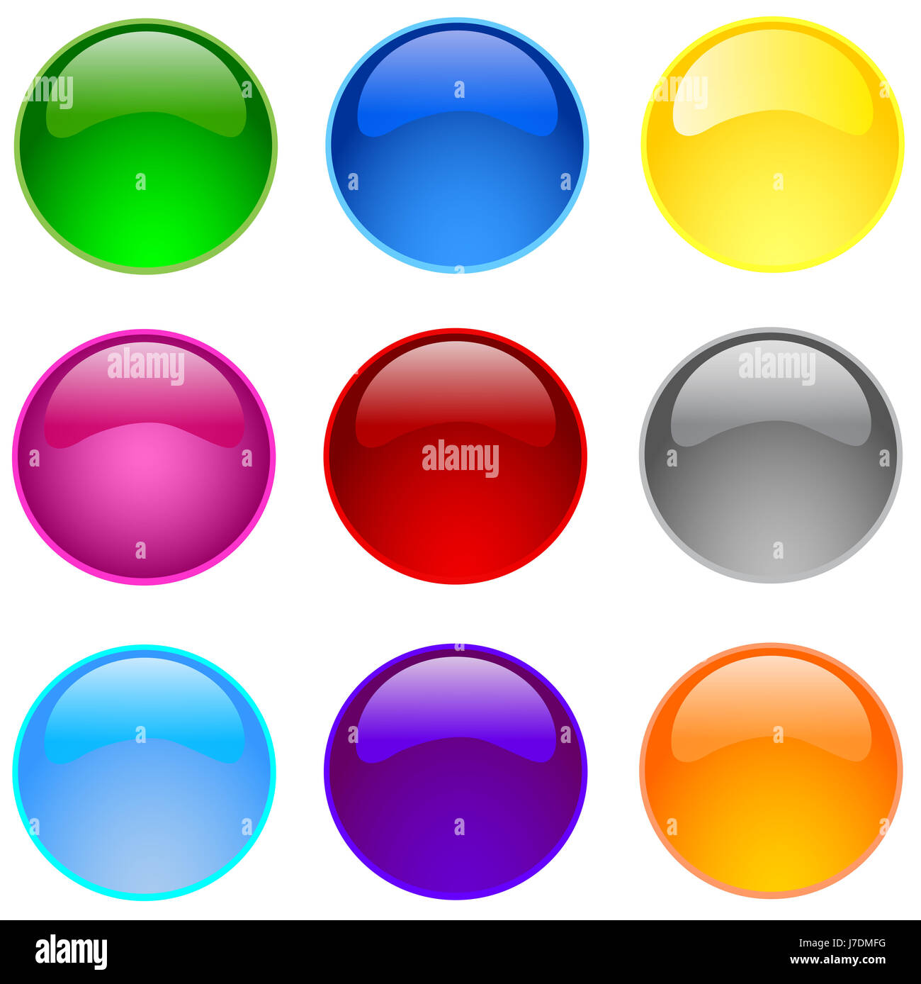 Signal signe bouton brillance couleur couleurs couleurs pictogramme ...
