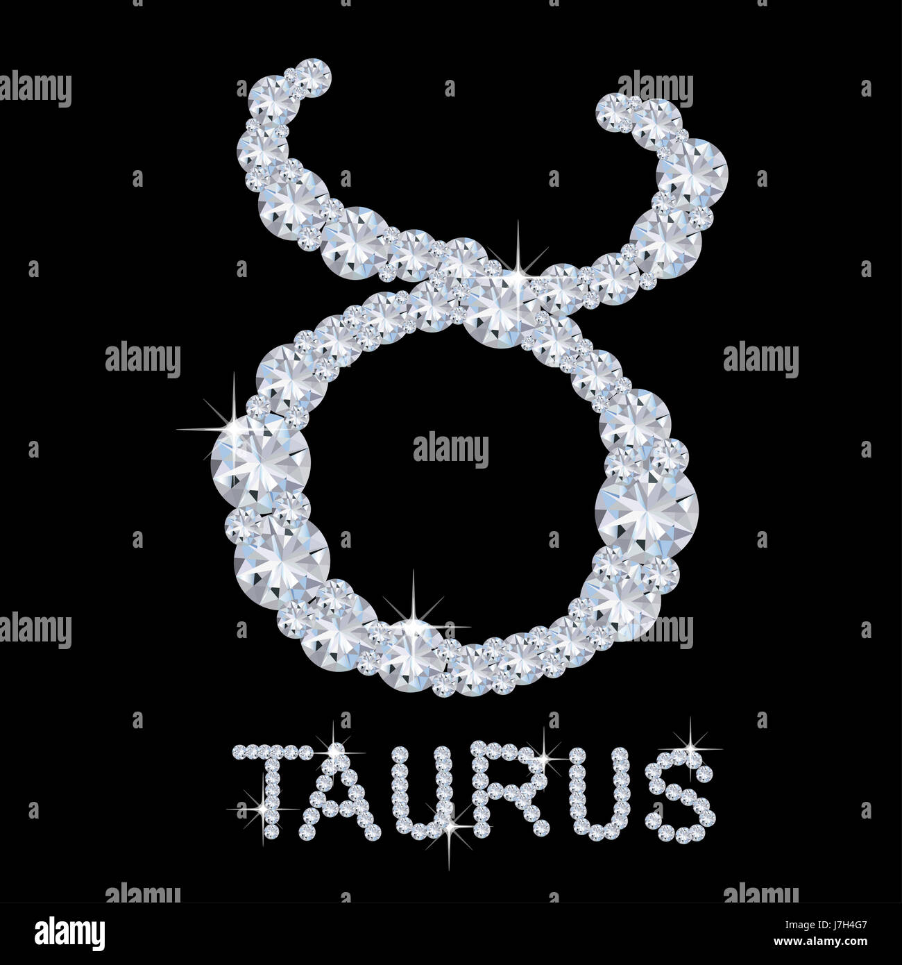 Taurus horoscope sign Banque de photographies et d’images à haute ...