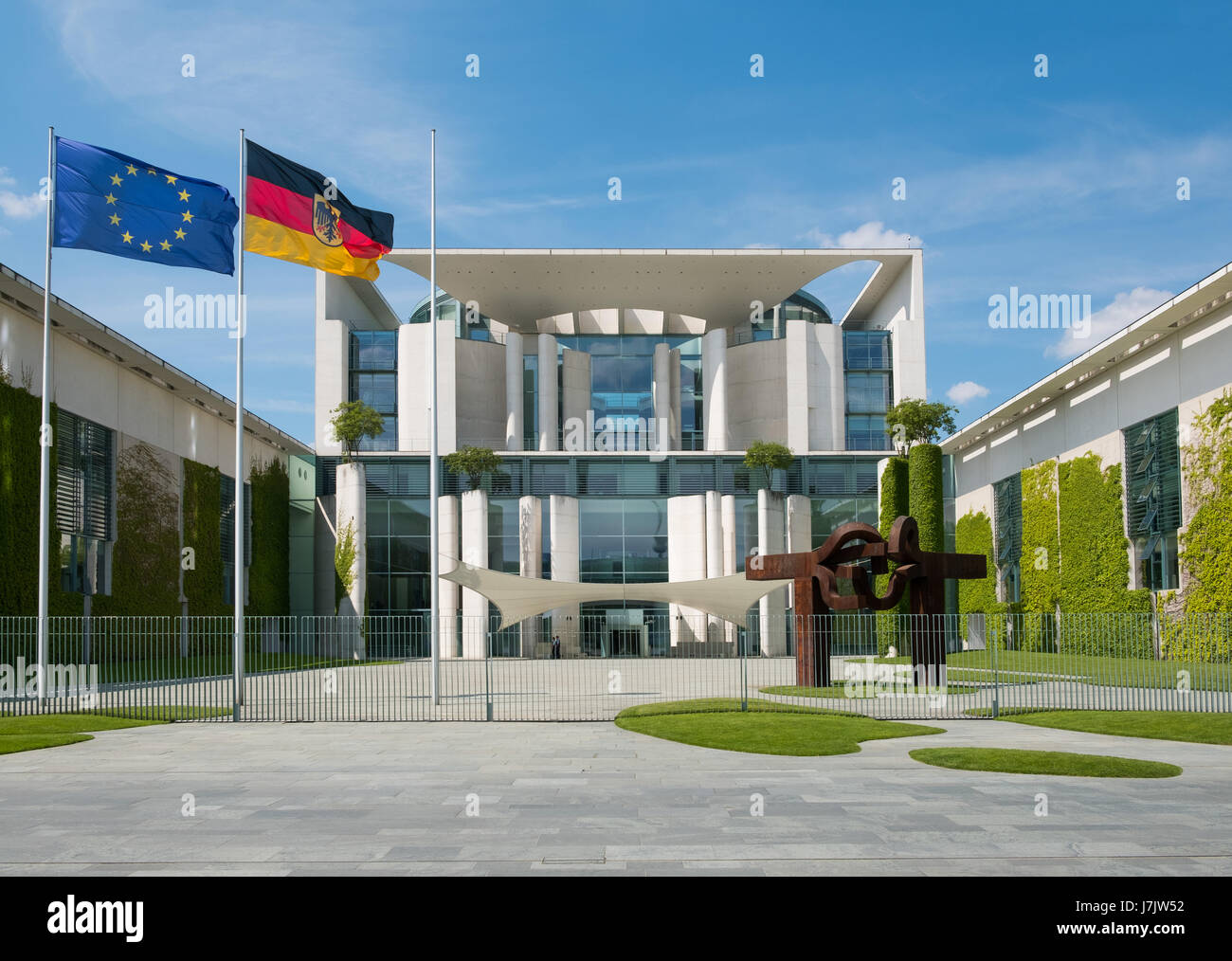 Kanzleramt est le bureau du chancelier Banque de photographies et d ...