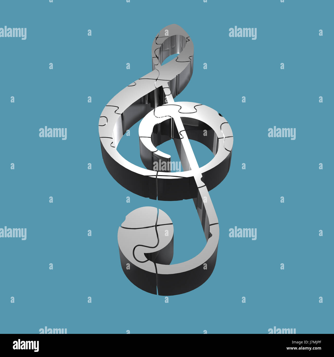 Clef de musique Banque de photographies et d’images à haute résolution ...