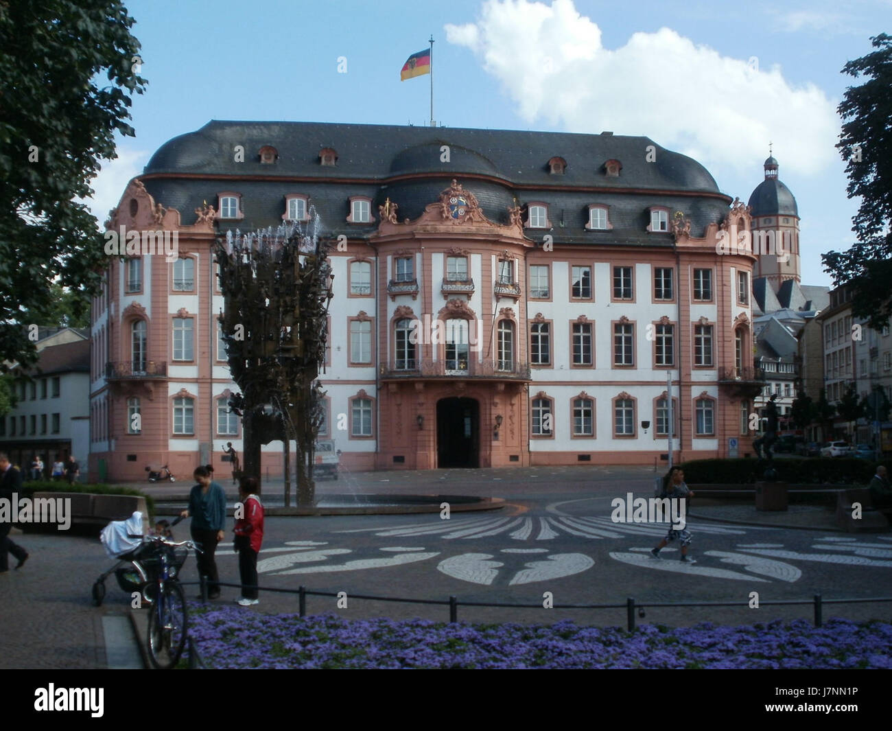 Carte de mayence vintage Banque de photographies et d’images à haute ...
