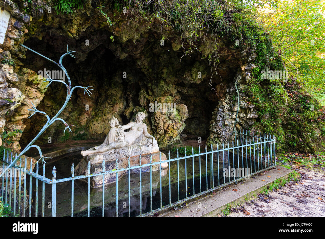 Sources de la seine source Banque de photographies et d’images à haute ...