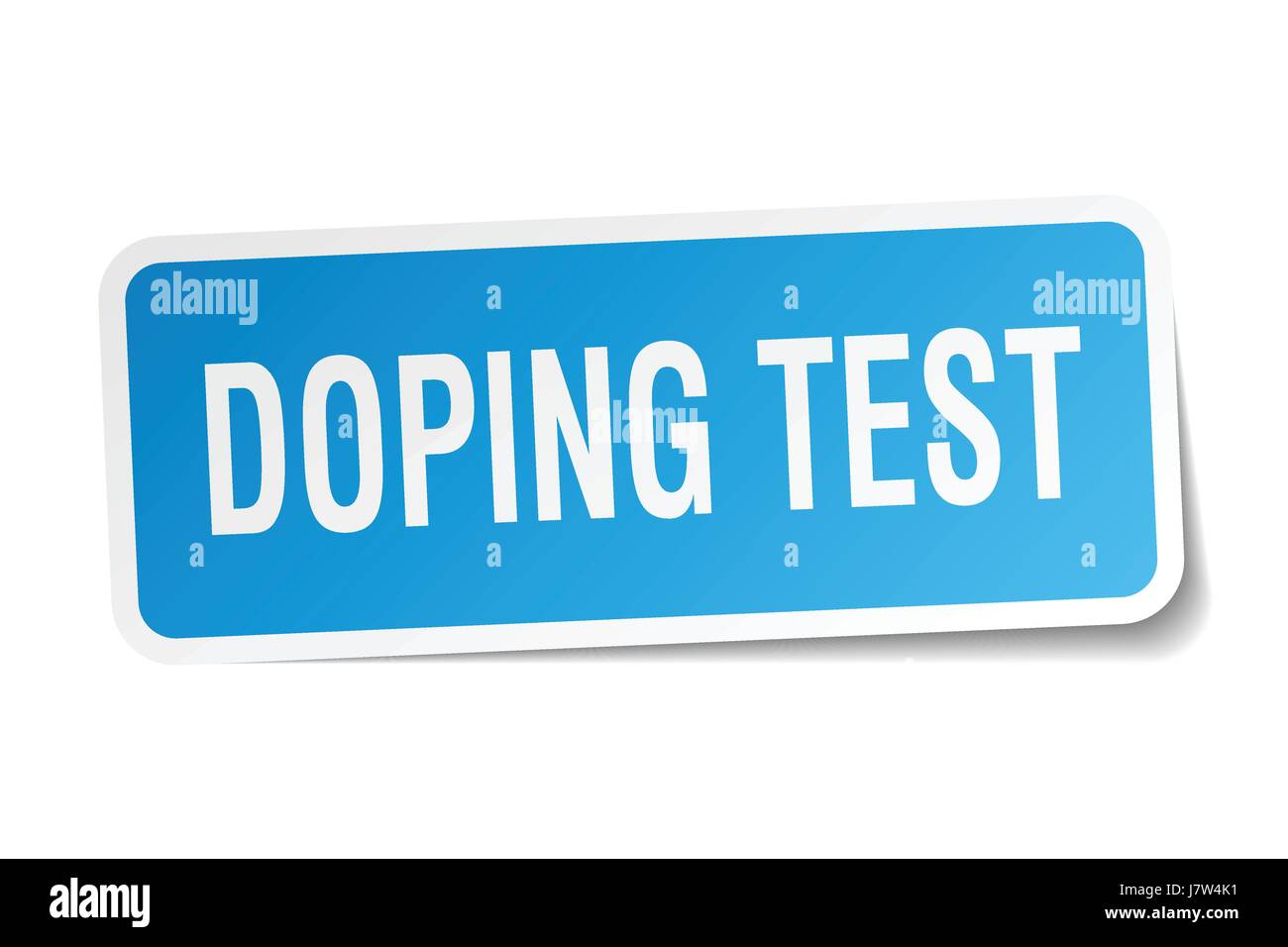 Test de dopage Banque d'images vectorielles - Alamy