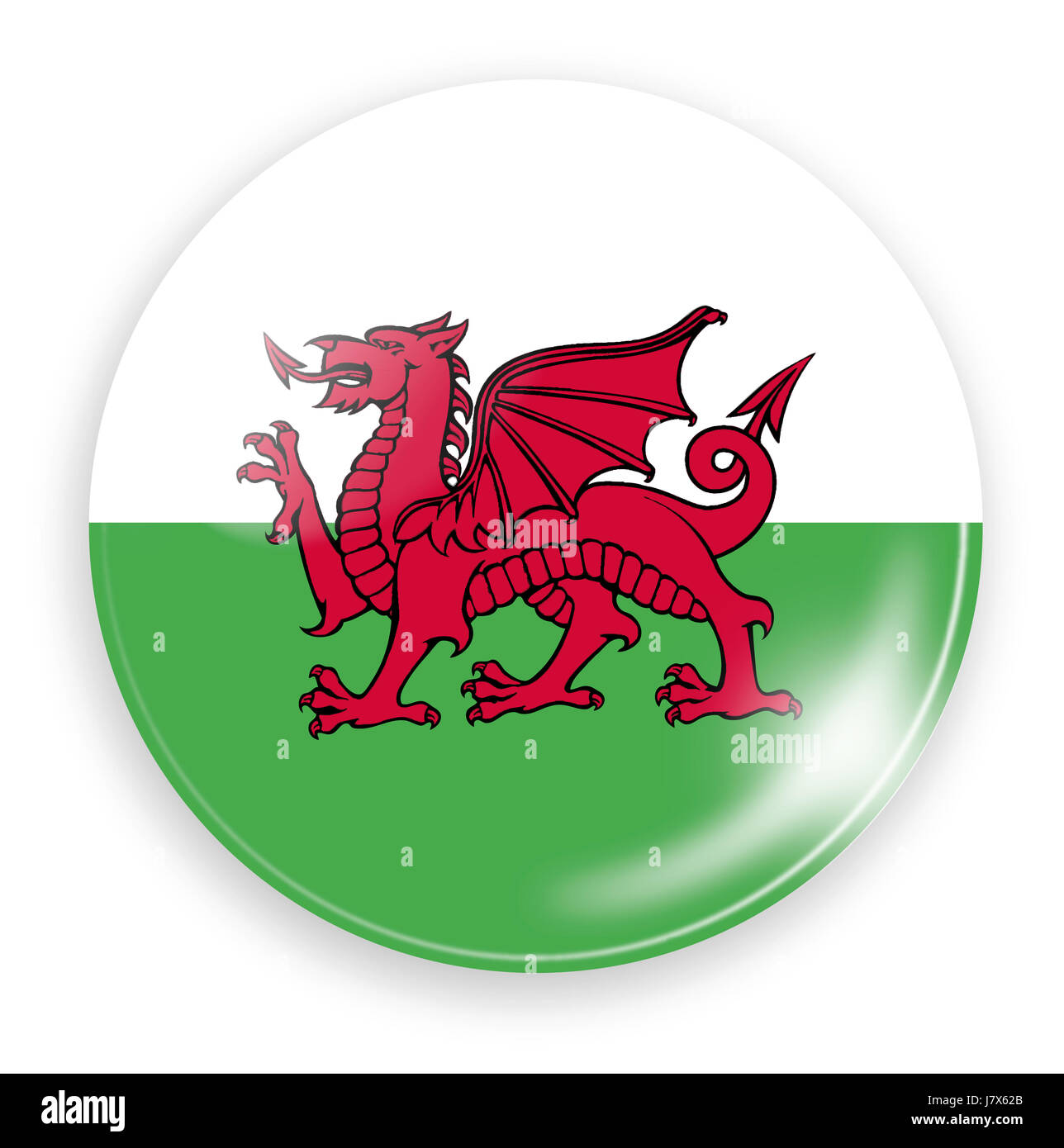 Signal signe europe drapeau Pays de Galles illustration pictogramme ...