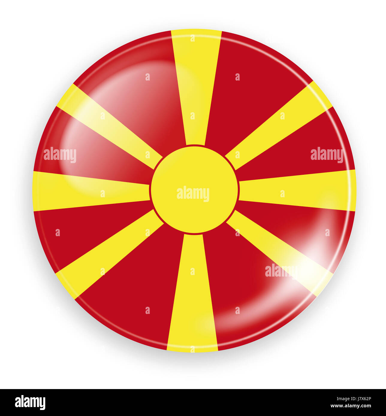 Signal signe europe drapeau macédoine illustration pictogramme ...