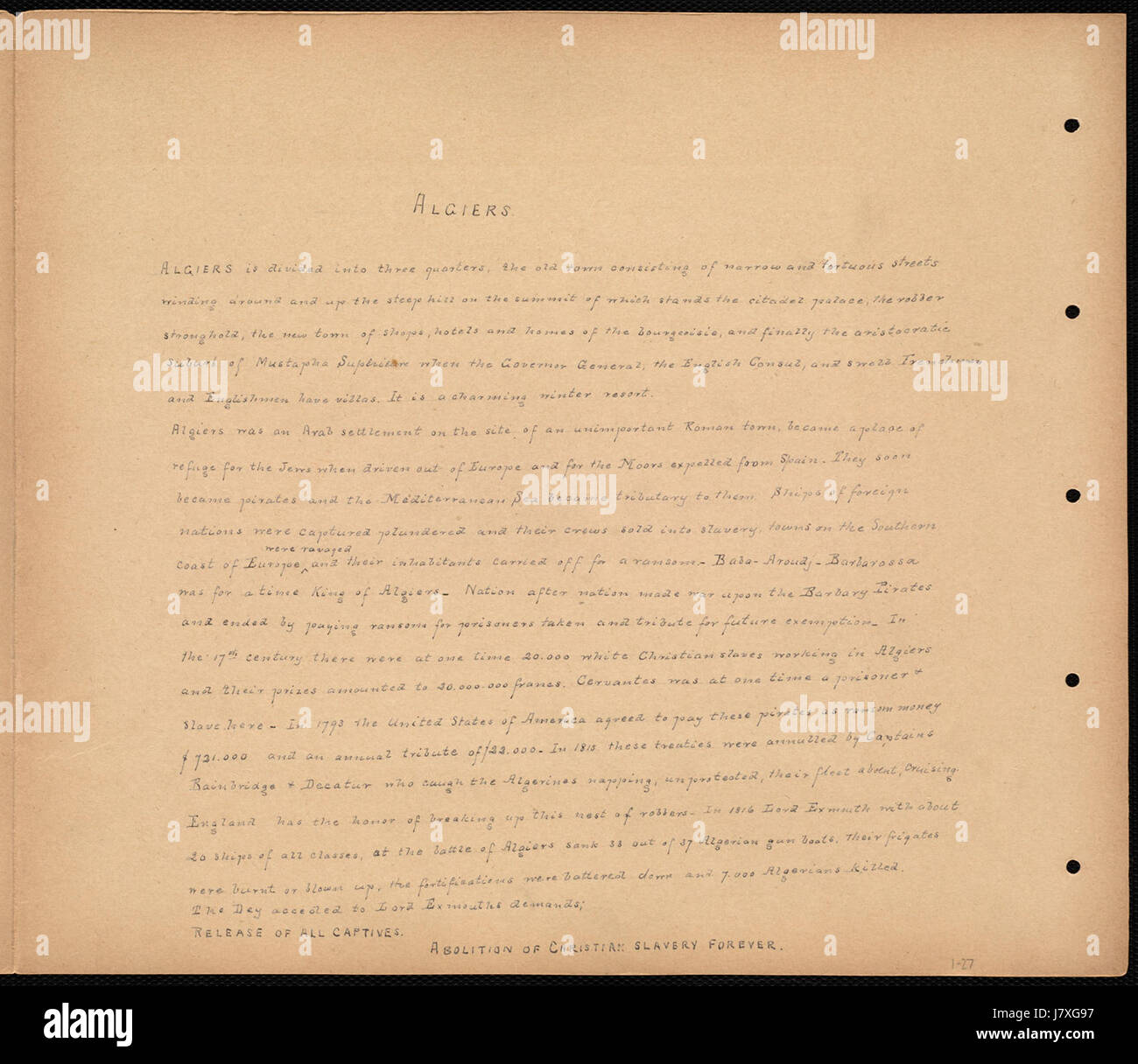 Carte de l'ancien alger Banque de photographies et d’images à haute résolution - Alamy