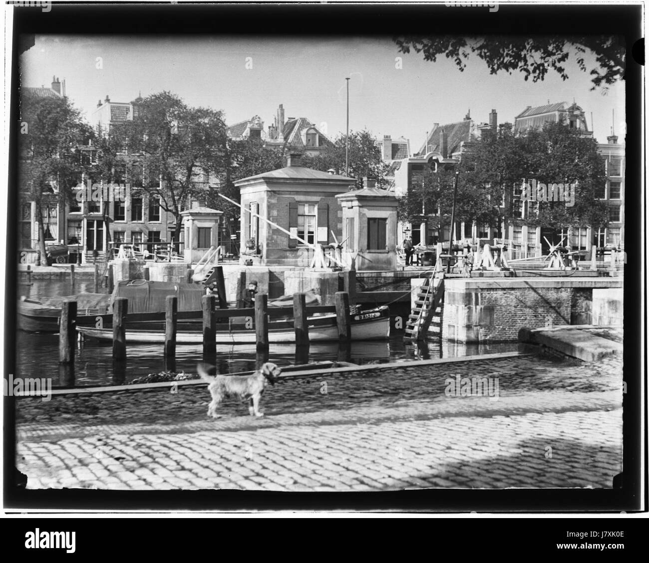 Cartes amsterdam anciennes Banque d'images noir et blanc - Alamy