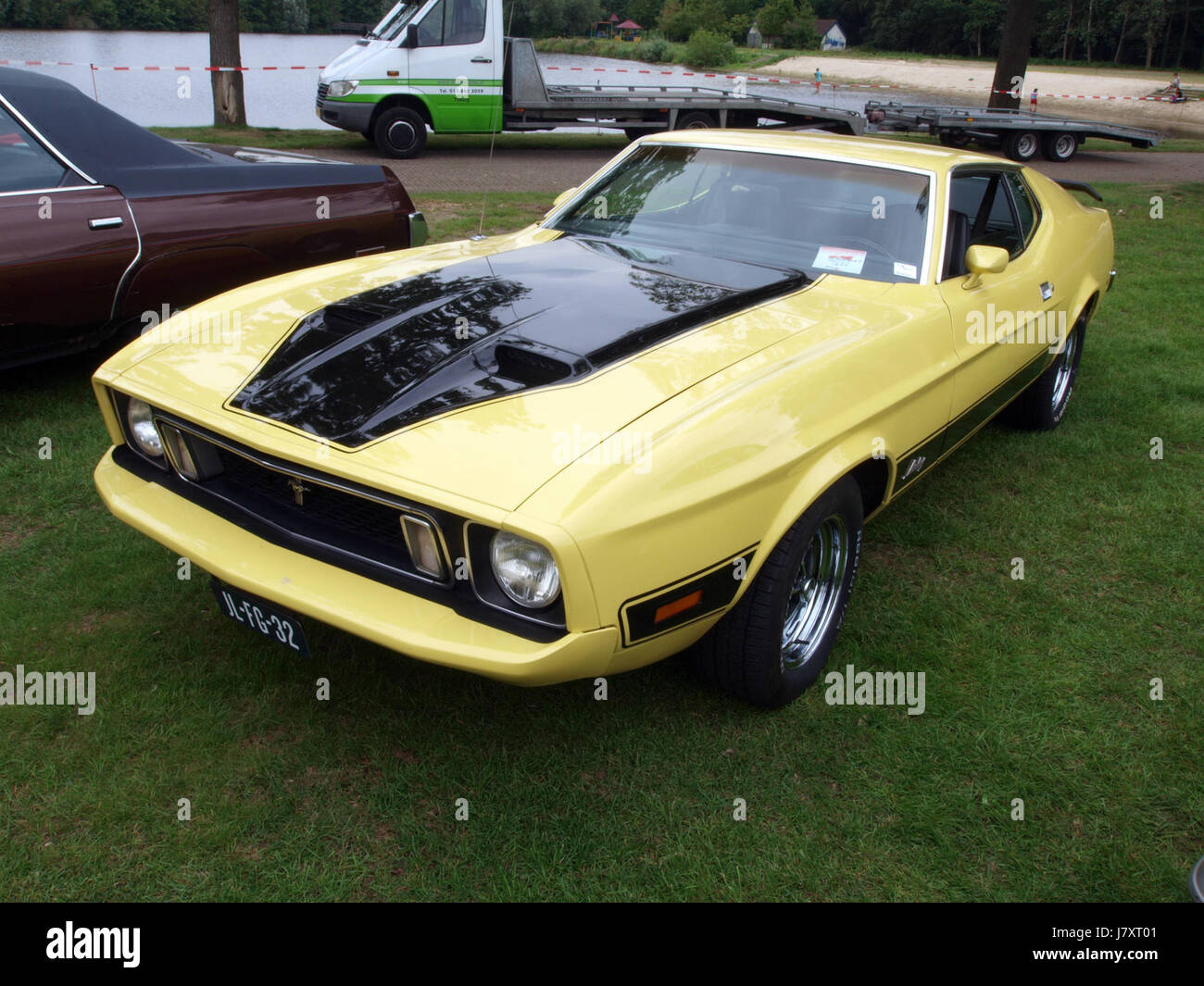 1973 Mach 1 Mustang Banque d'image et photos - Alamy