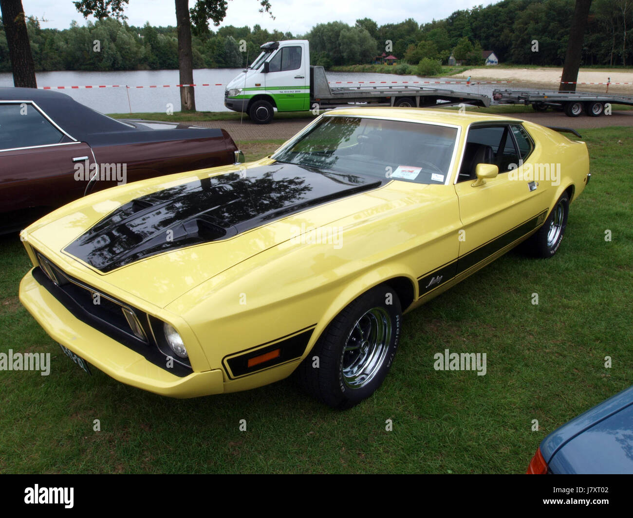 1973 Mach 1 Mustang Banque d'image et photos - Alamy