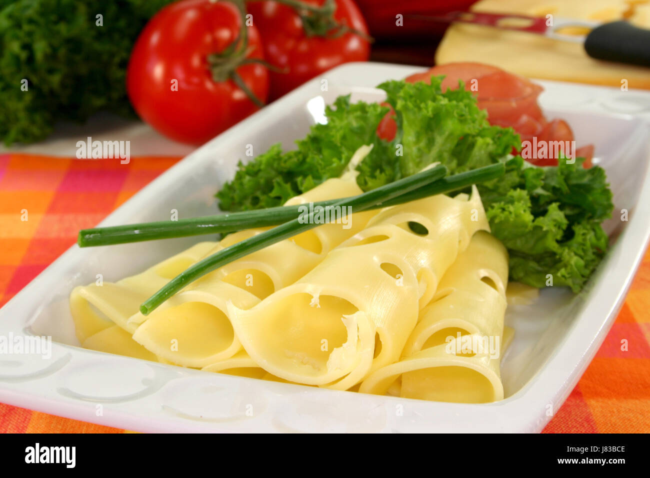 Charcuterie jambon fromage filet de porc roulée filet roulé de jambon ...