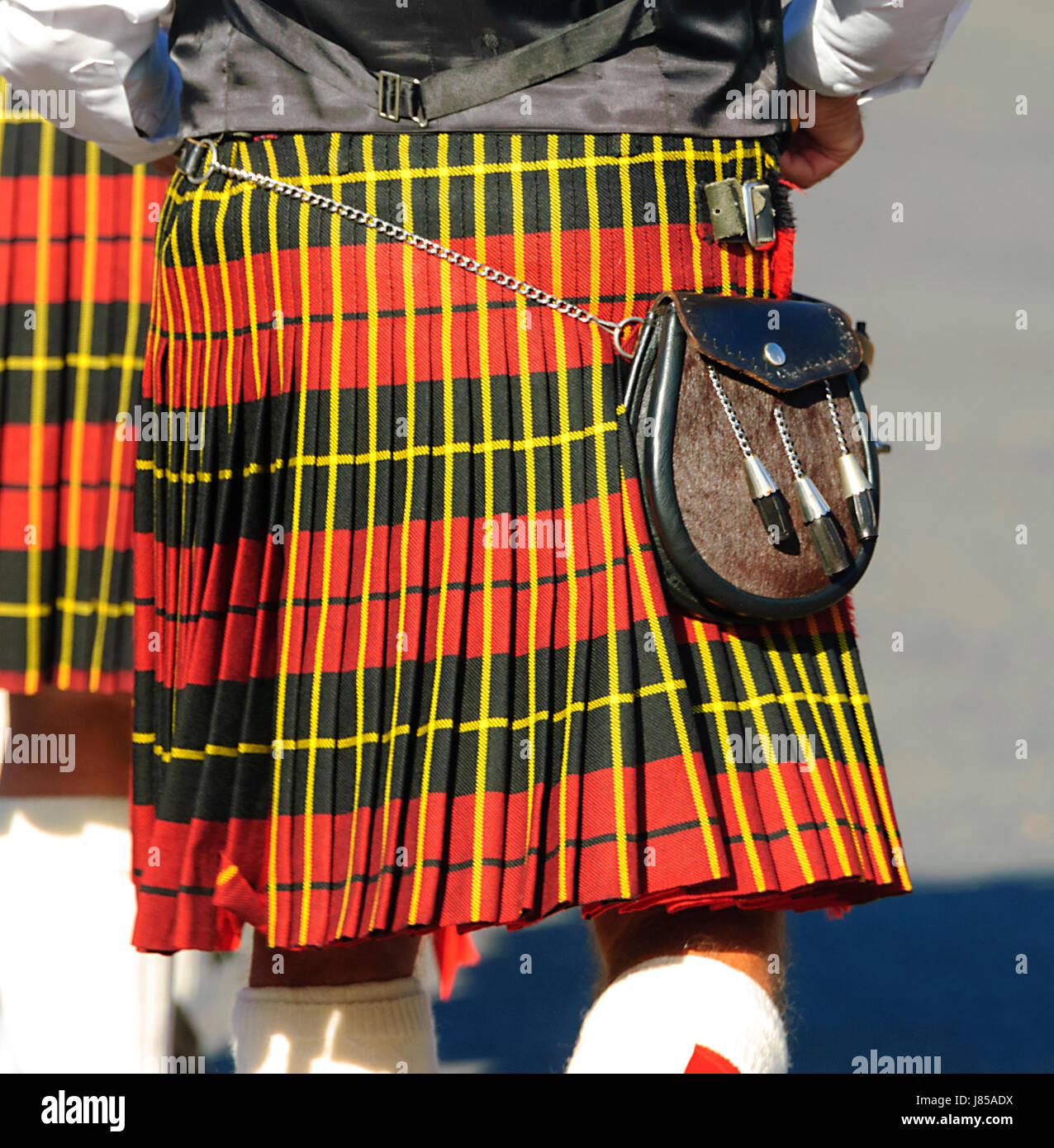 Kilt And Sporran Banque d'image et photos - Alamy