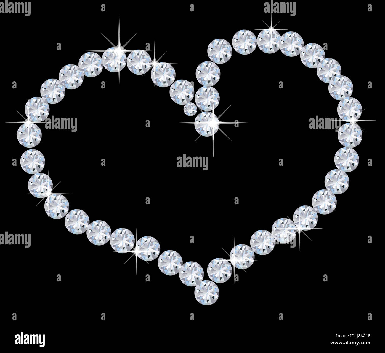 Signe, signal, affection, d'amour, dans l'amour, est tombé en amour, le ...
