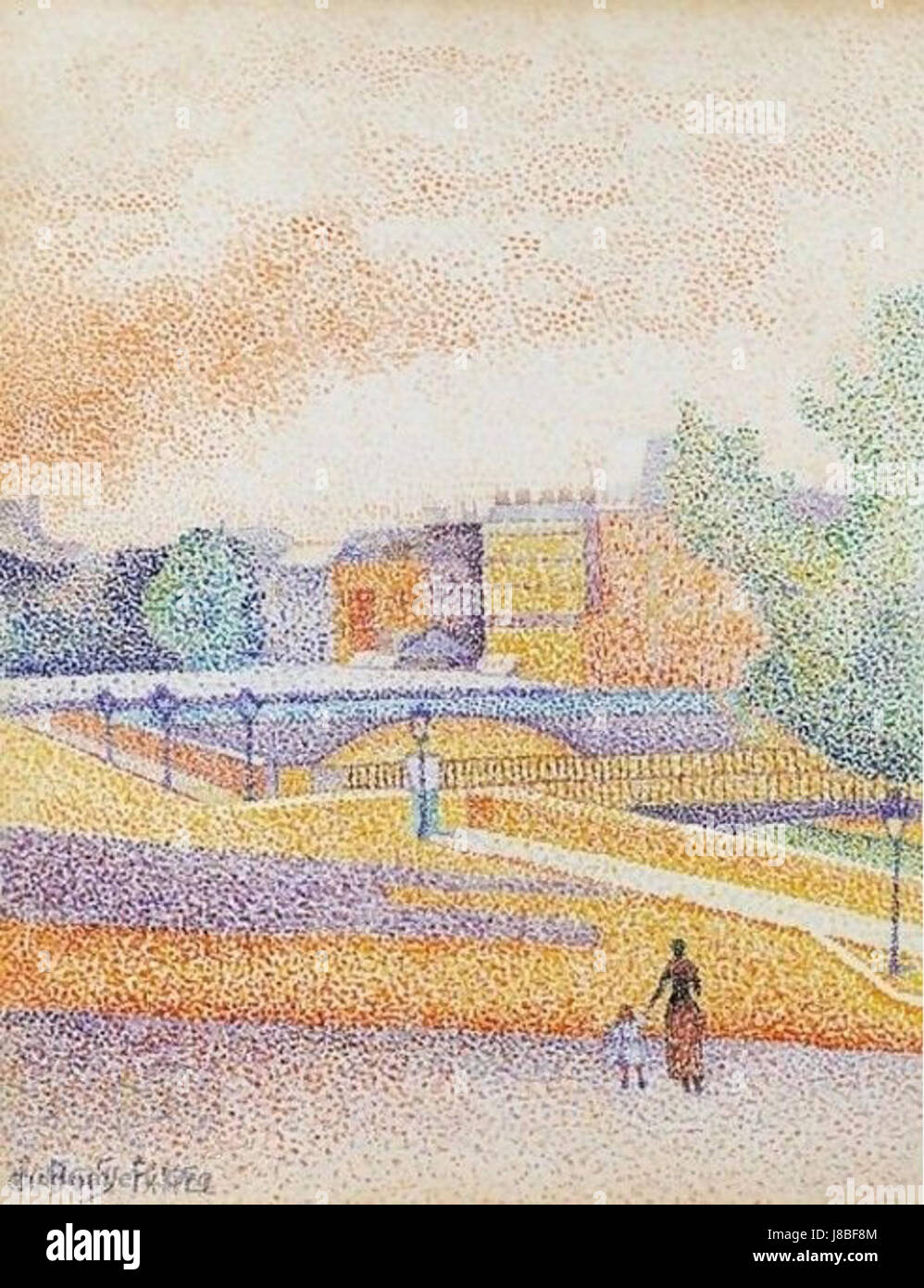 Peintre impressioniste paris Banque de photographies et d’images à ...