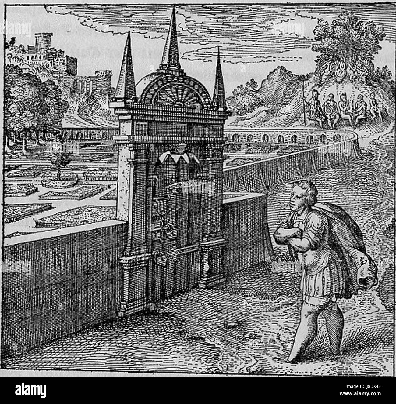 Michael maier atalanta fugiens emblem Banque de photographies et d ...