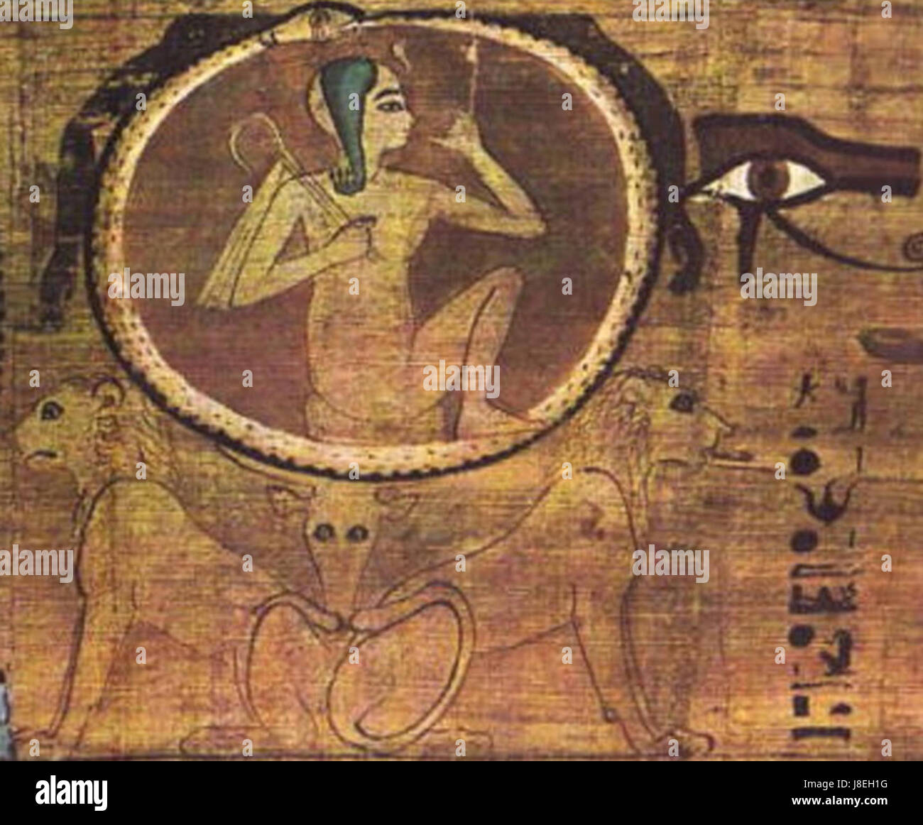 Dieu horus faucon égypte Banque de photographies et d’images à haute ...
