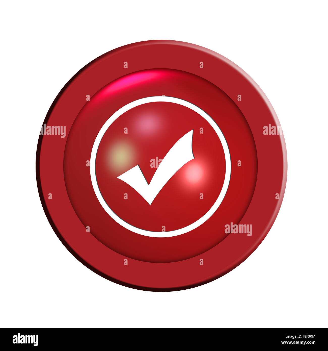 Ok, crochet, bouton, cocher, de plus, les pictogrammes, symbole ...