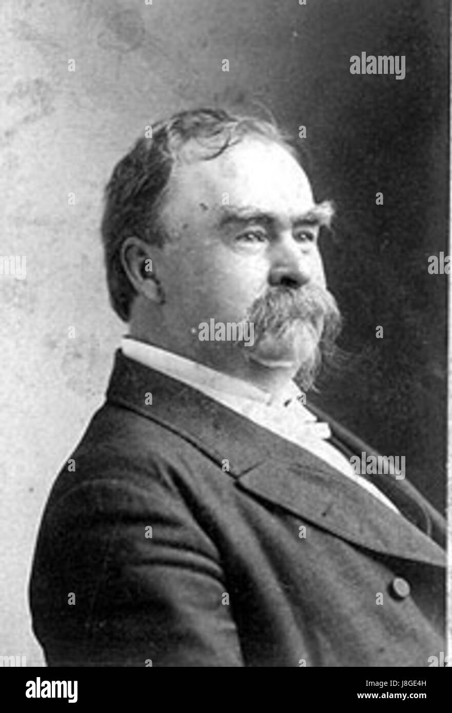 Jackson map Banque d'images noir et blanc - Alamy