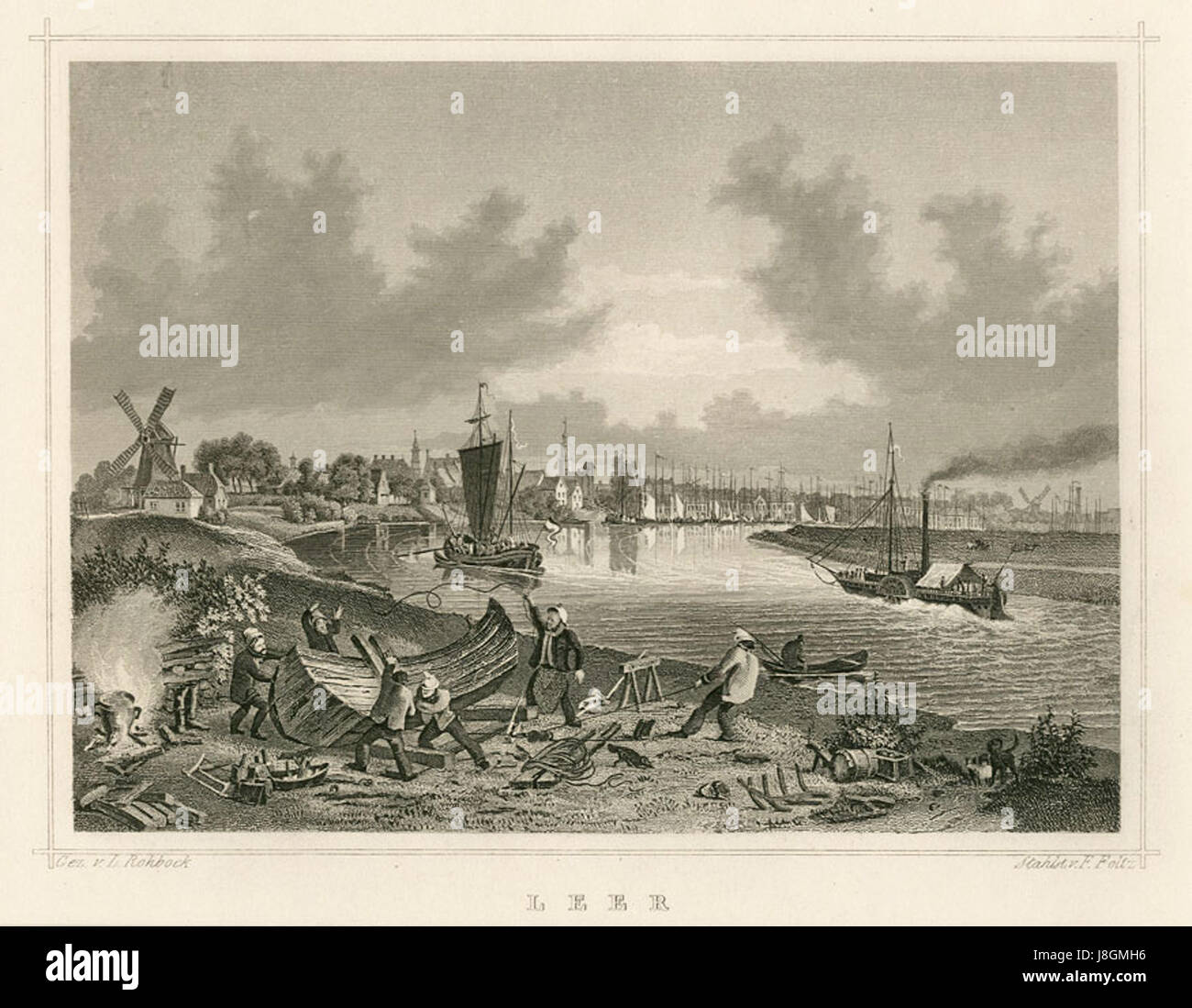 19ème siècle ville Banque de photographies et d’images à haute ...