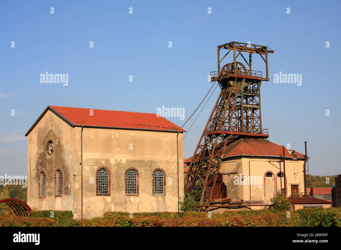 Mine chevalement et fonctionnement de l'arbre vuillemin 2 à petite ...