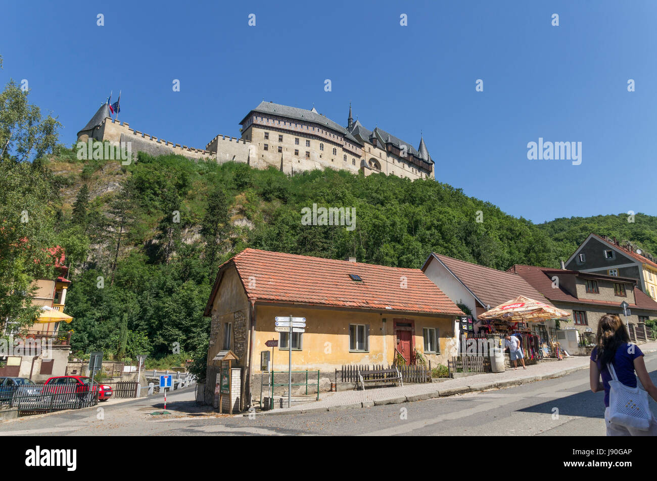 Barrage Slapy Banque d'image et photos - Alamy