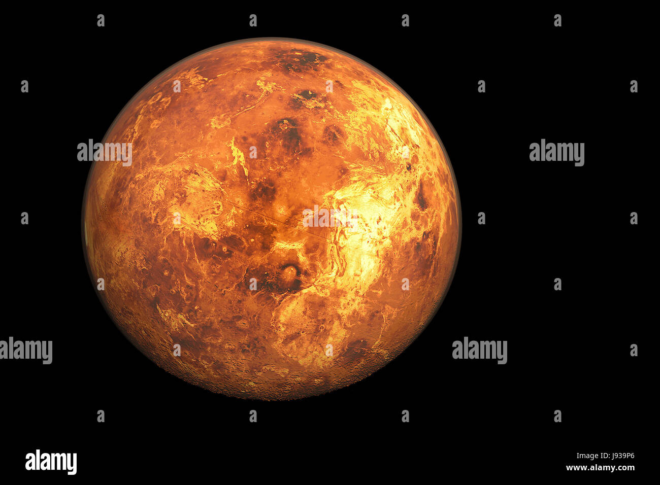 Map of venus Banque de photographies et d’images à haute résolution - Alamy