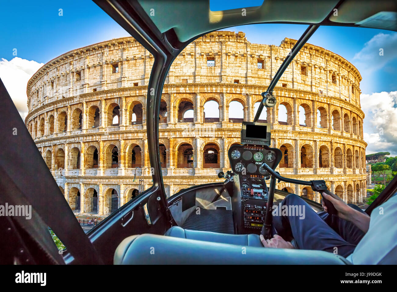 Colosseo aerial view Banque de photographies et d’images à haute ...