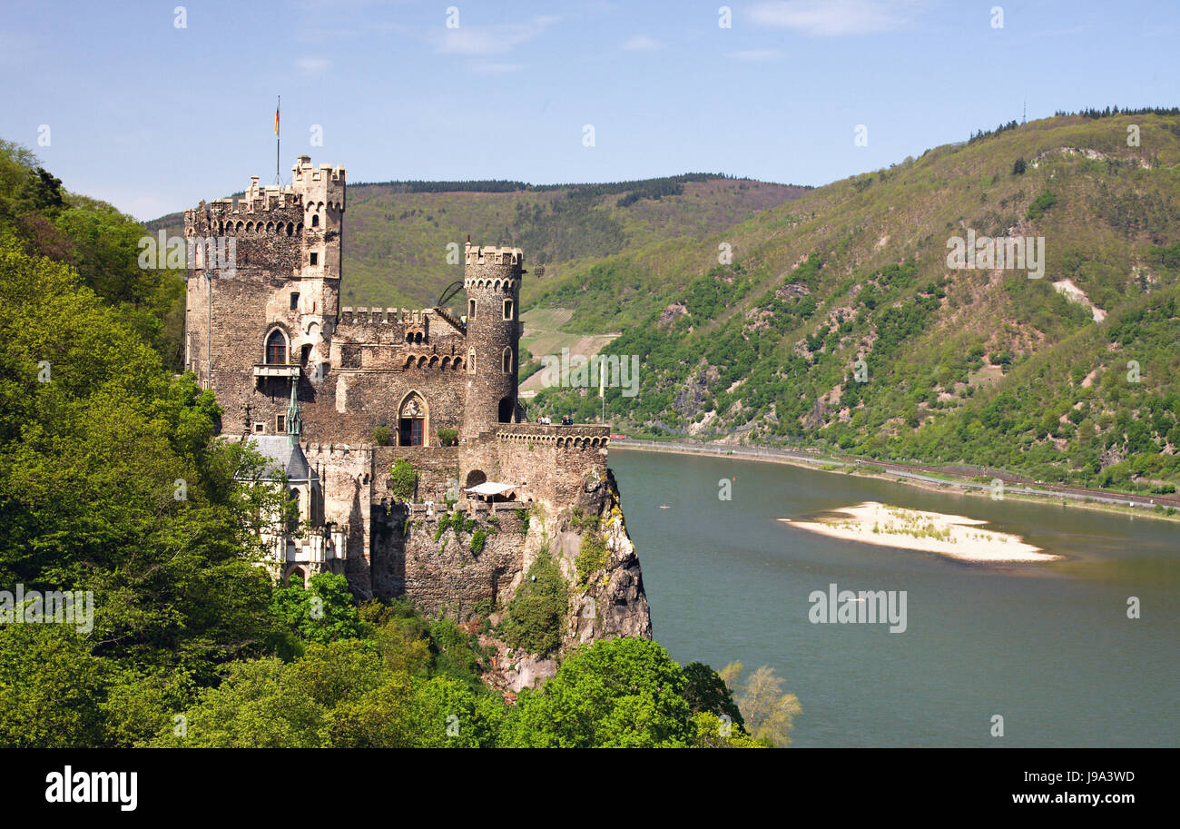Burg rheinstein Banque de photographies et d’images à haute résolution - Alamy