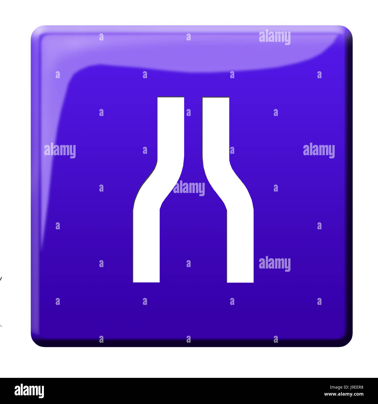 Signe, signal, trafic, transport, bouton, pictogramme, symbole ...