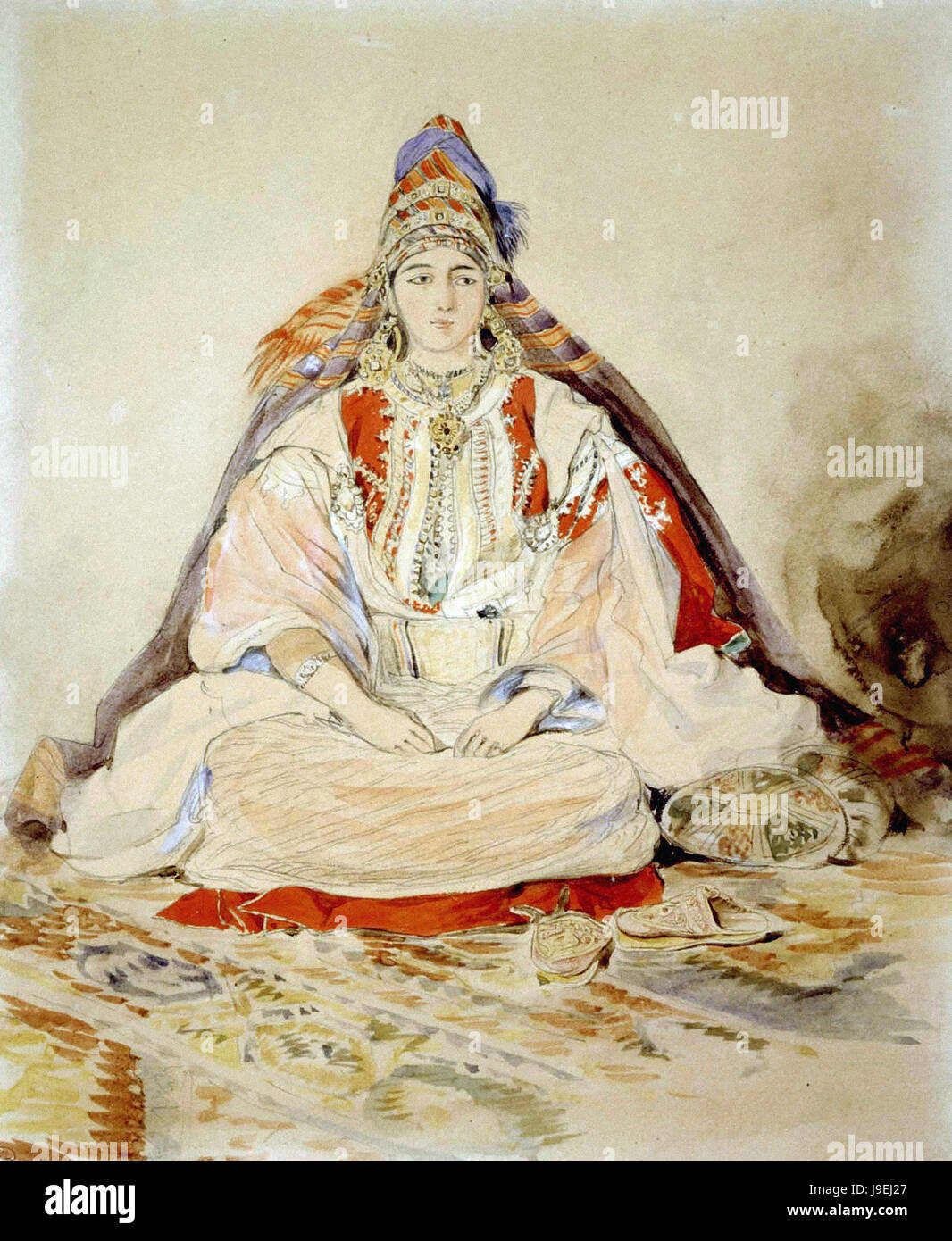 Eugène delacroix 1832 Banque d'image et photos - Alamy