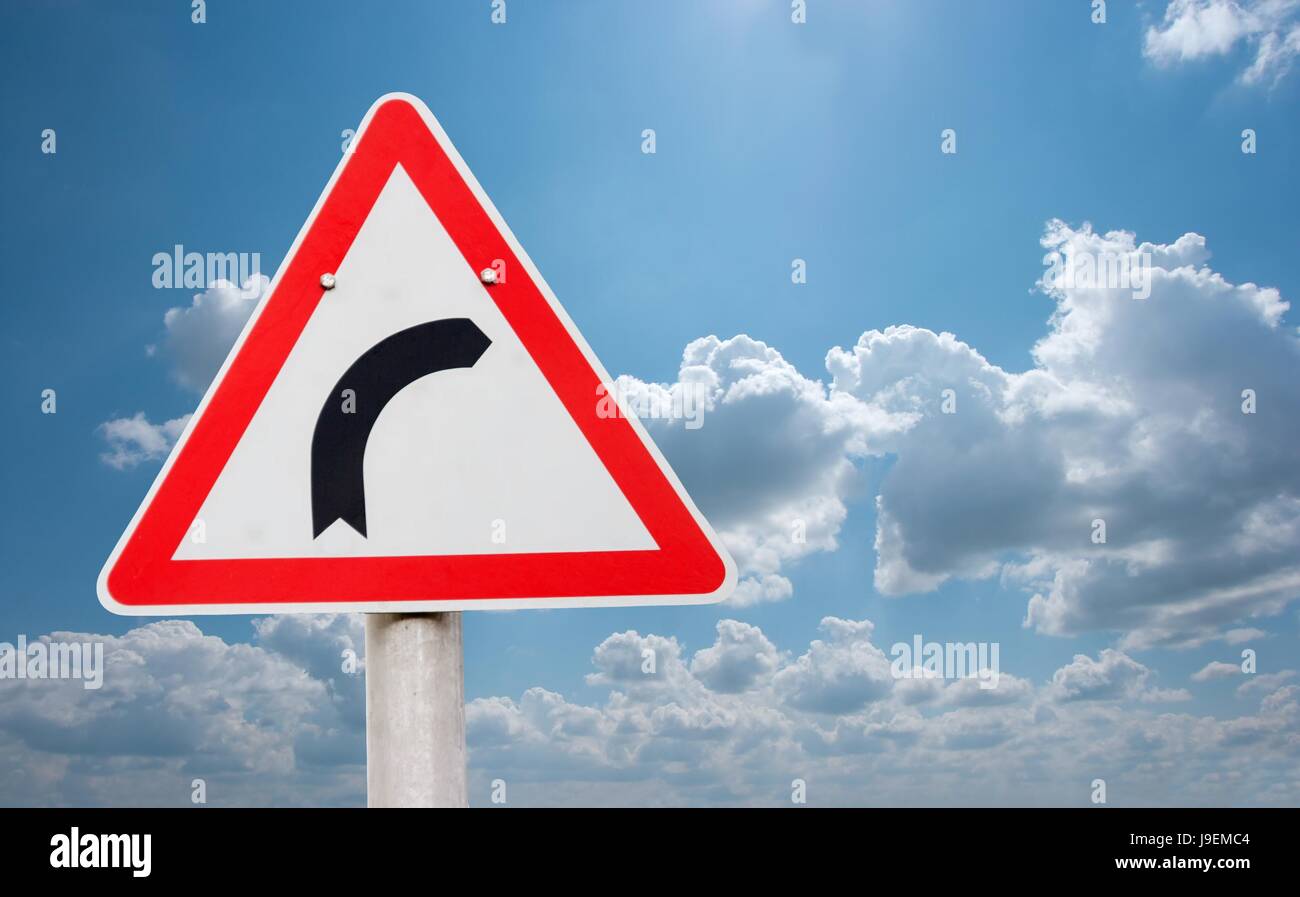 Signe, signal, tourner, virevolter, d'autoroute, l'autoroute, à droite ...