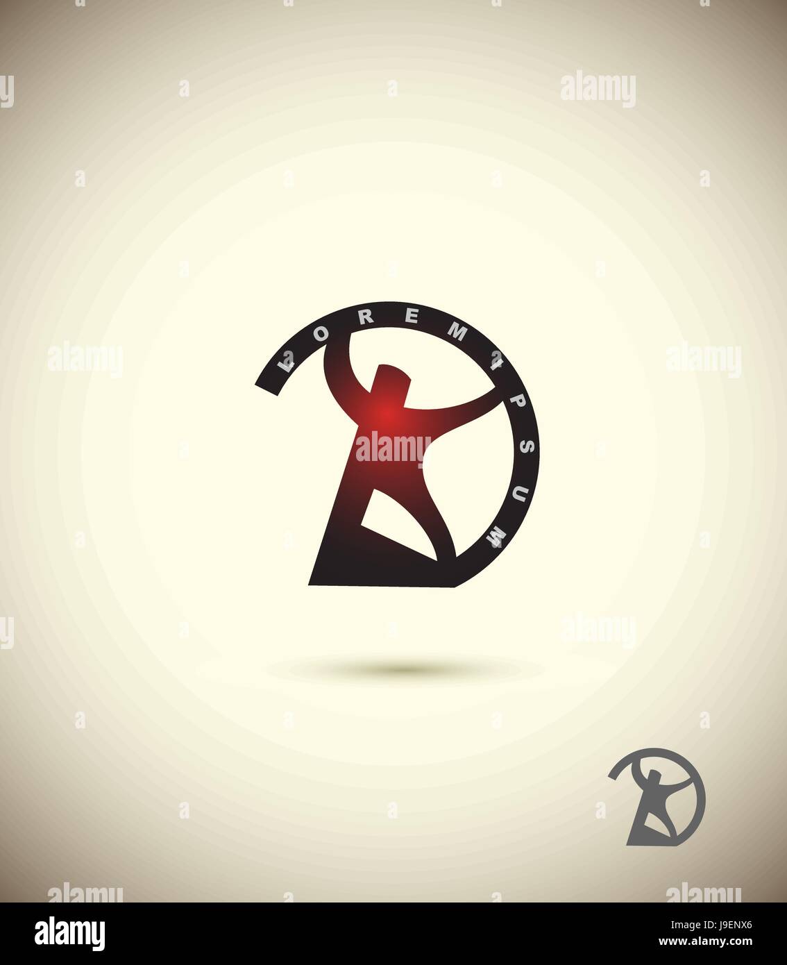 Affiche de propagande sportive Banque d'images vectorielles - Alamy