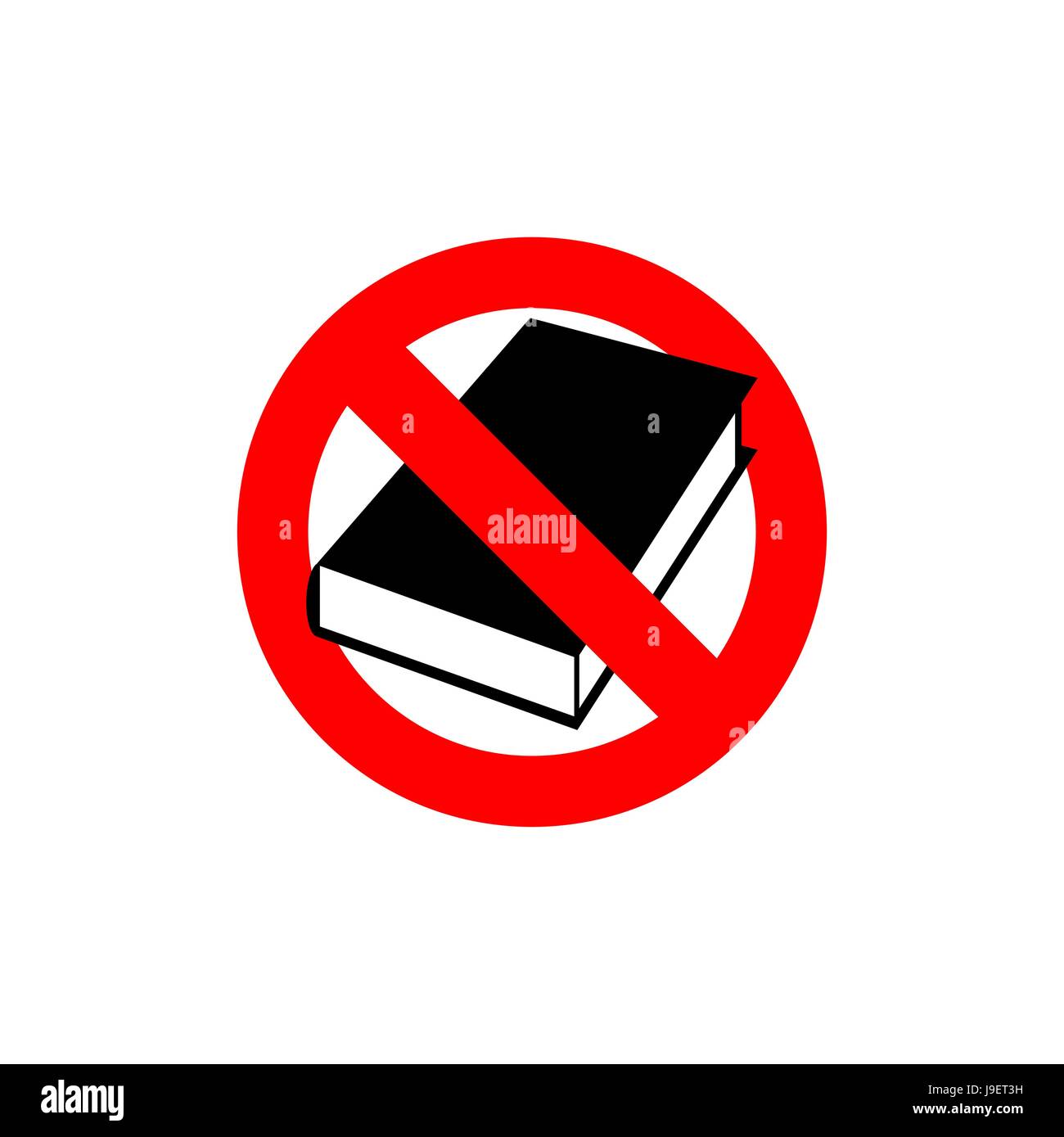 Livre interdit Banque d'images vectorielles - Alamy