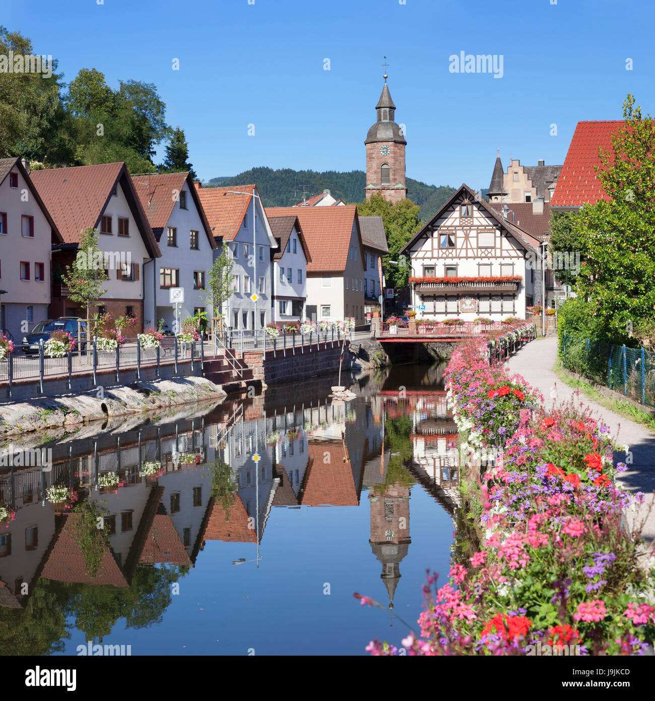 Oppenau, Forêt-Noire, Bade-Wurtemberg, Allemagne Photo Stock - Alamy