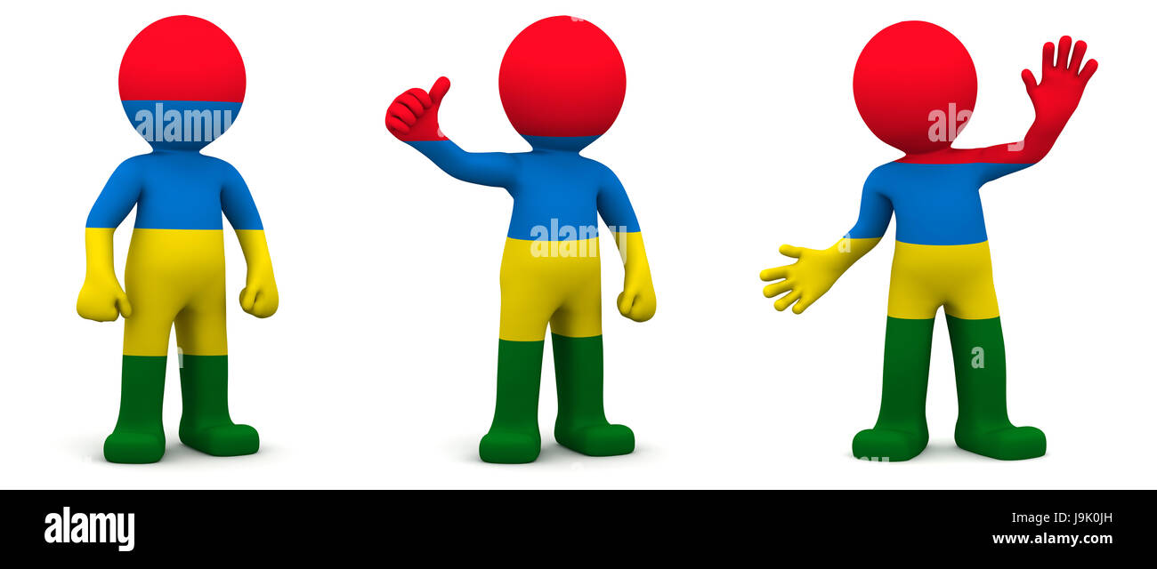 Billet, isolé, d'un drapeau, bannière, pays, pictogramme, symbole ...