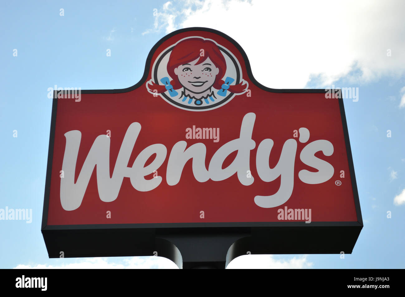 Signalisation de wendys Banque de photographies et d’images à haute résolution - Alamy