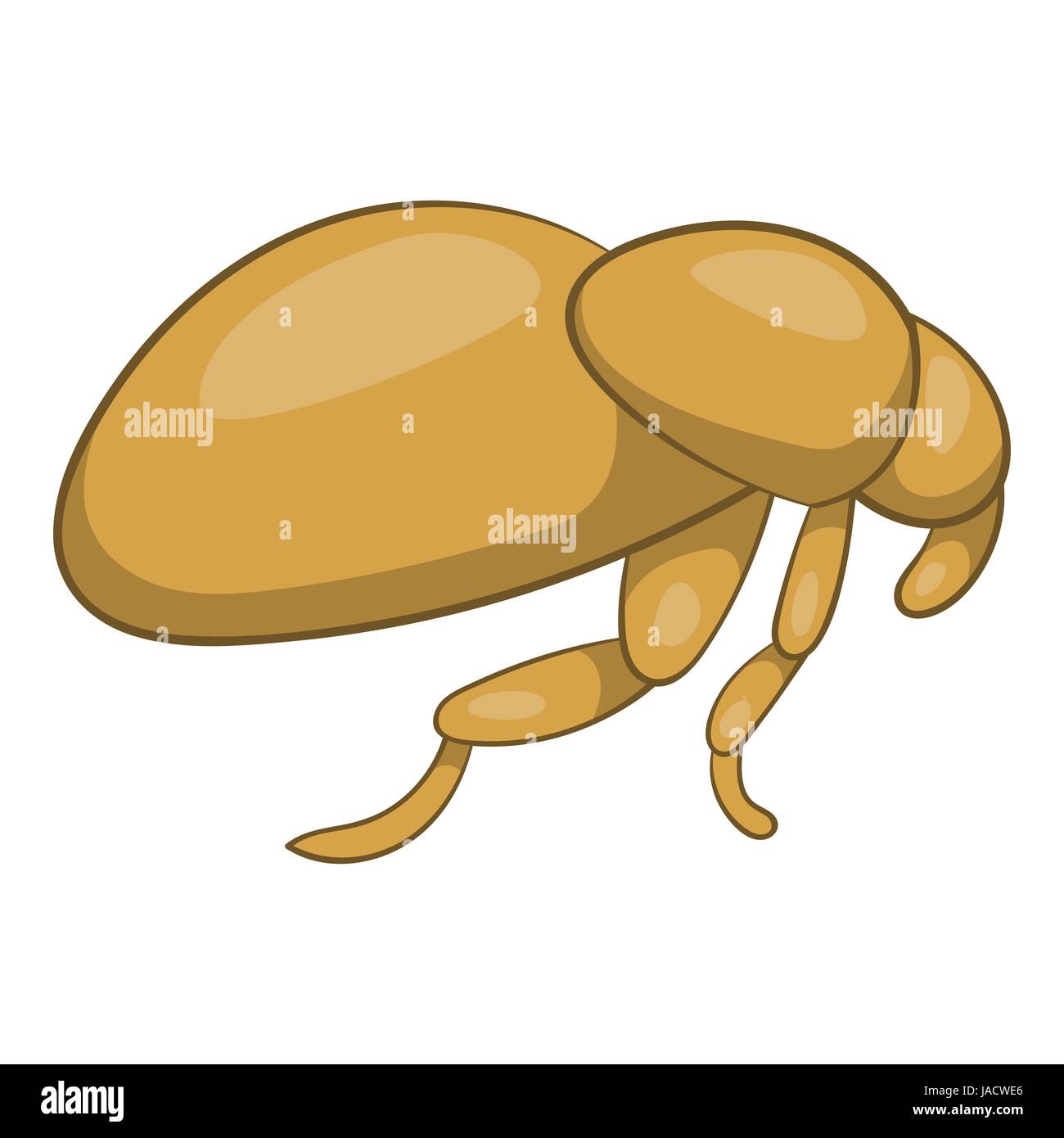 Dermatite allergique aux puces Banque d'images vectorielles - Alamy