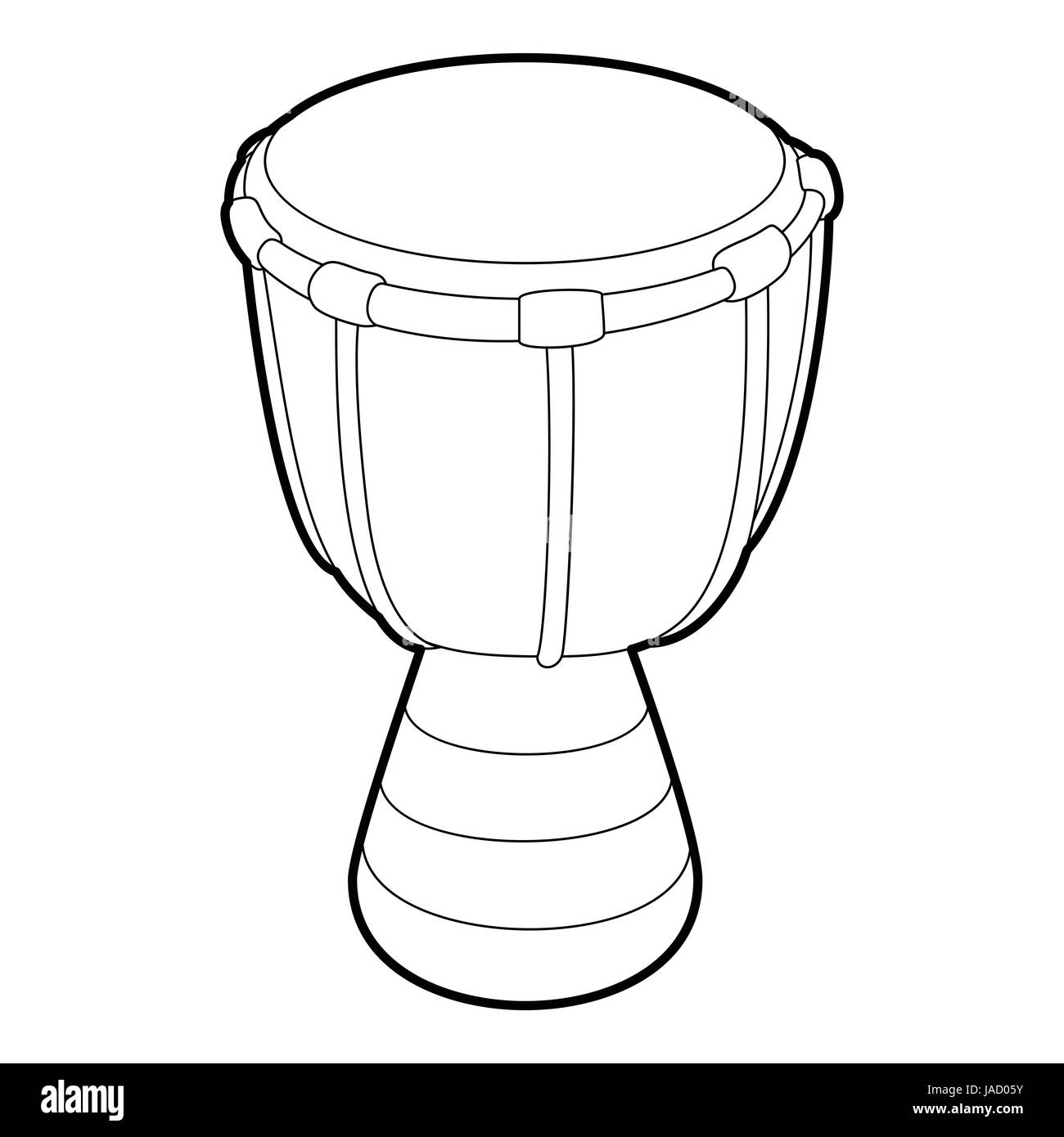 Tam tam afrique Banque d'images vectorielles - Alamy