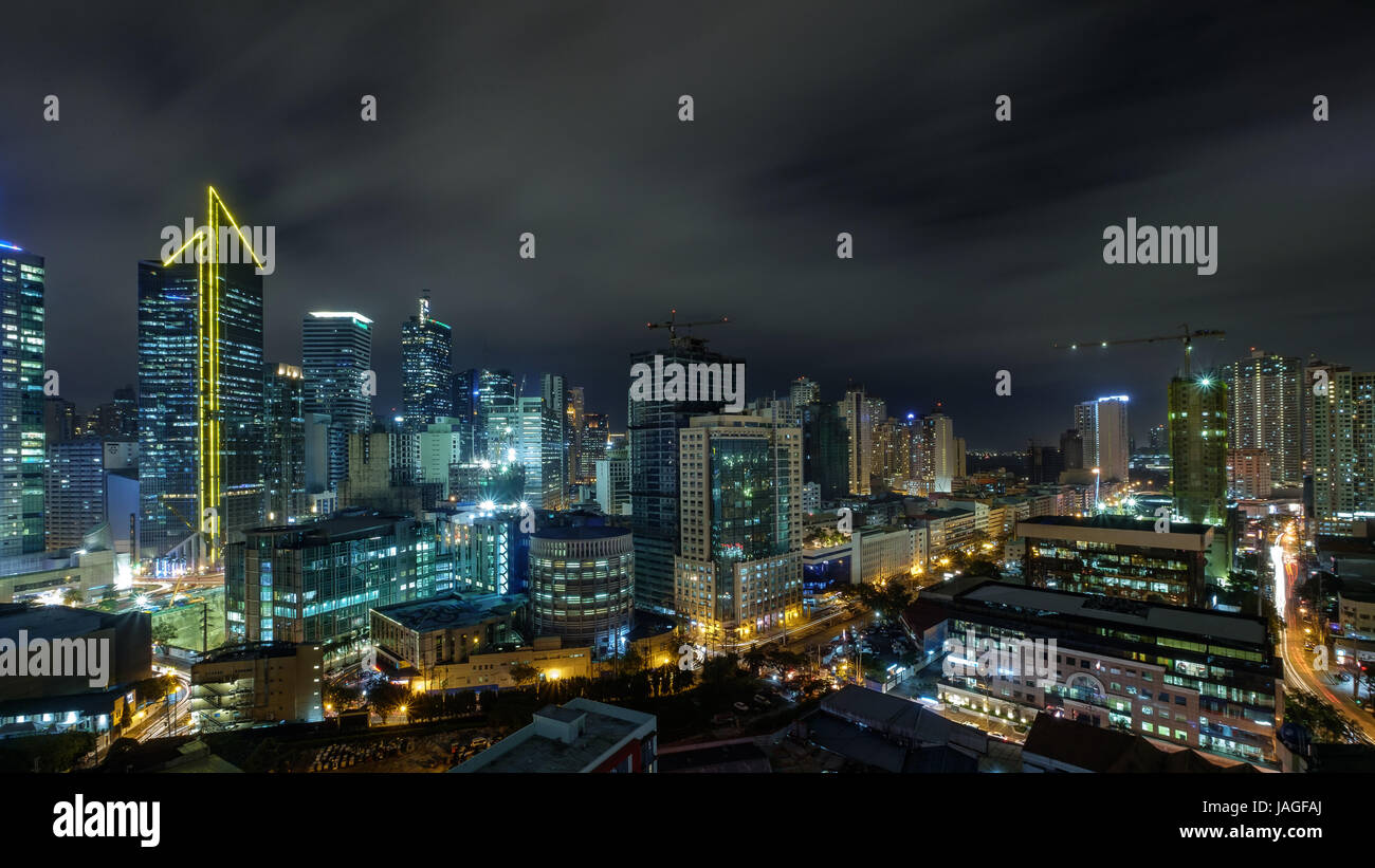 Quartier des affaires de manille Banque de photographies et d’images à ...