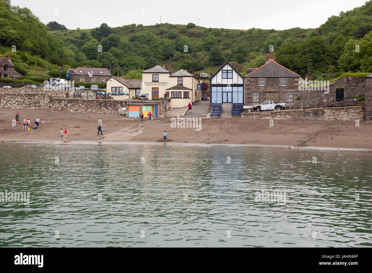 Polkerris cornouailles Banque de photographies et d’images à haute ...
