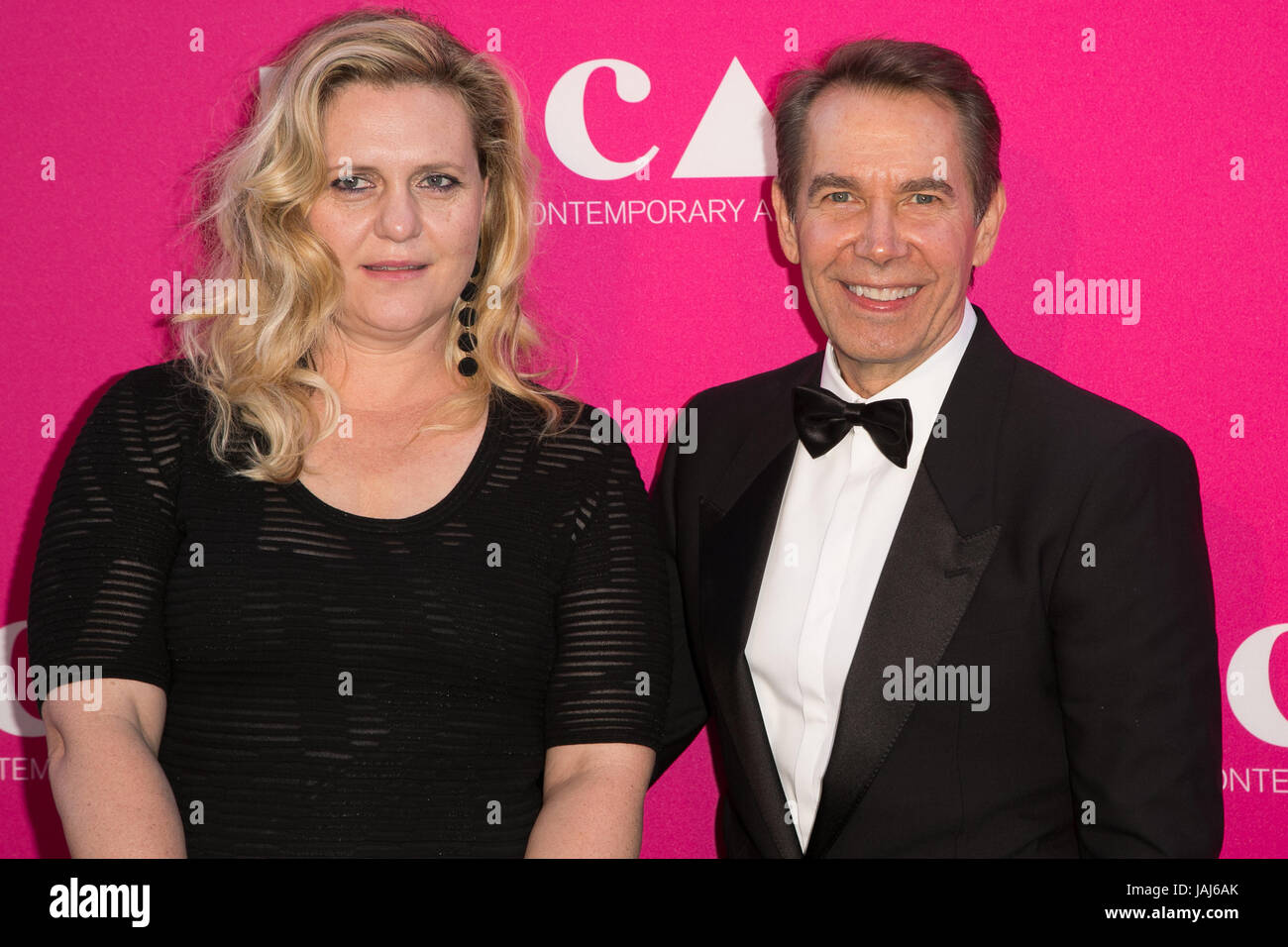 Assister à des célébrités 2017 Gala MOCA hommage Jeff Koons au Geffen ...